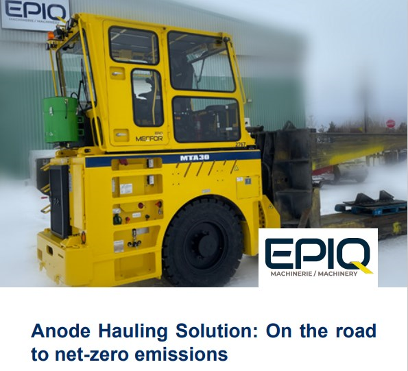 Anode Hauling Solutions Provider | Heavy Equipment Manufacturer : EPIQ ...