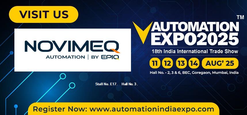 NOVIMEQ AUTOMATION at AUTOMATION EXPO 2025 - booth E17 - EPIQ ...